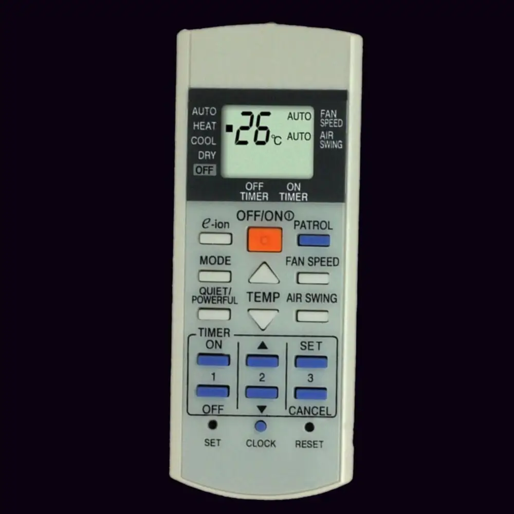 Universal Lcd Air Conditioner Remote Control With 10m Transmission ...