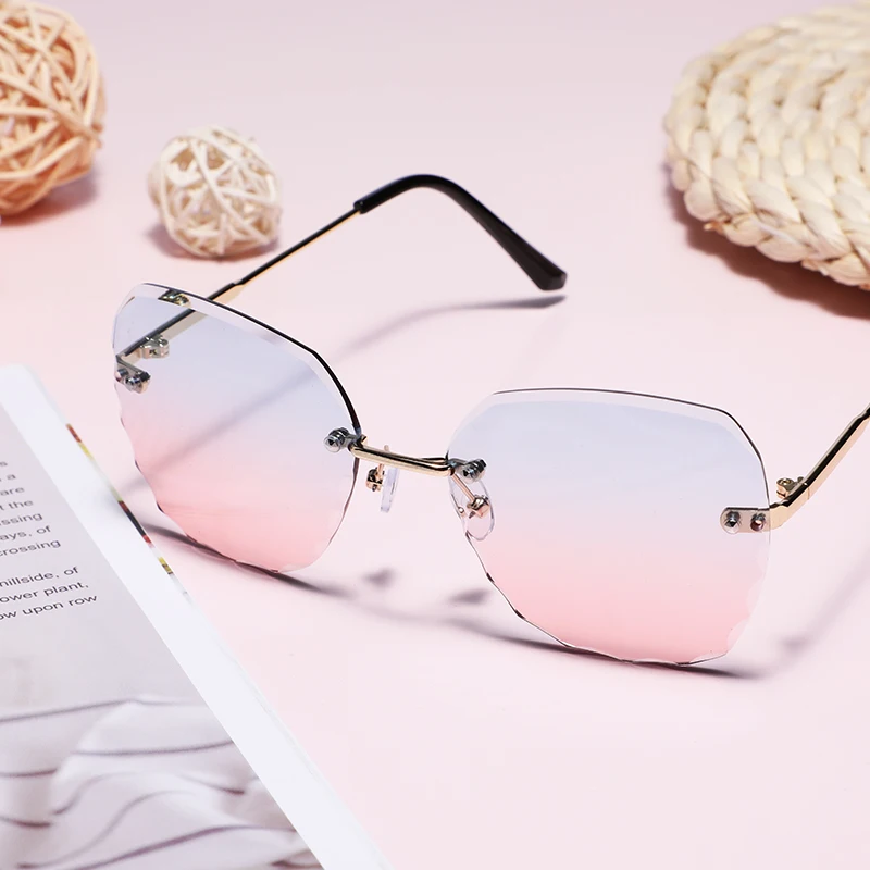 Oversize Men Eyeglasses Trend Vintage Sunglasses For Women Lunette ...