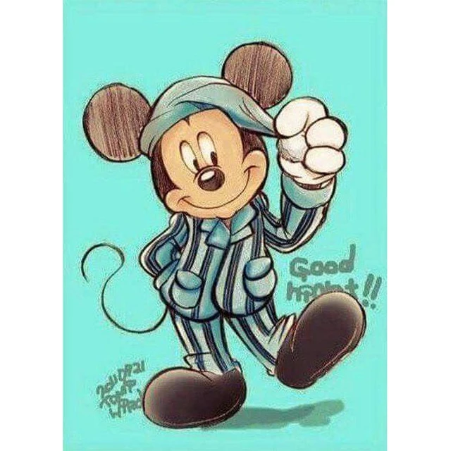 Cholo Mickey Mouse Drawing