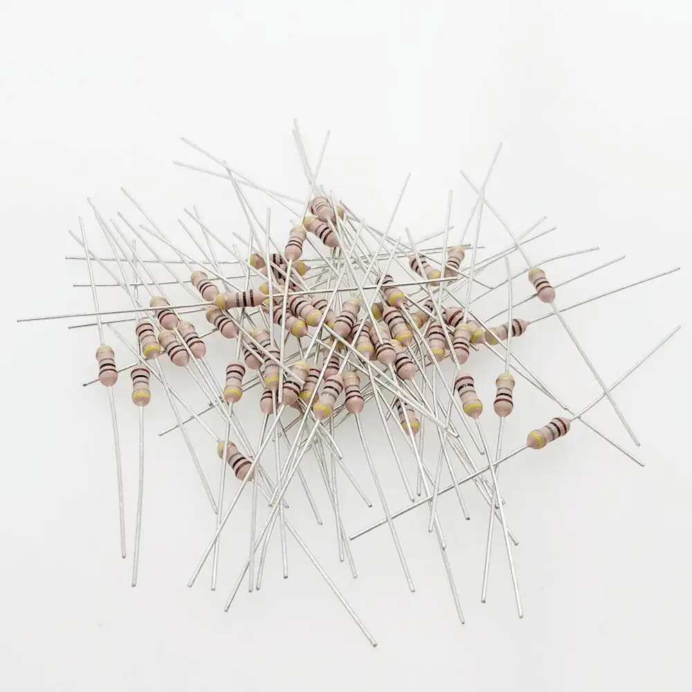 5pcs-RI40-0-25W-1-4W-1G-Ohm-1000M-Glass-Glaze-Resistance-Thick-Film ...