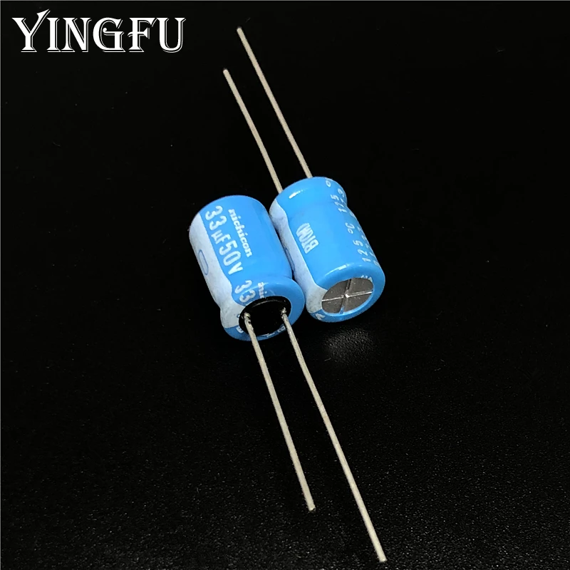 10pcs/100pcs 33uF 50V NICHICON BT Series 8x11.5mm Highly dependable ...