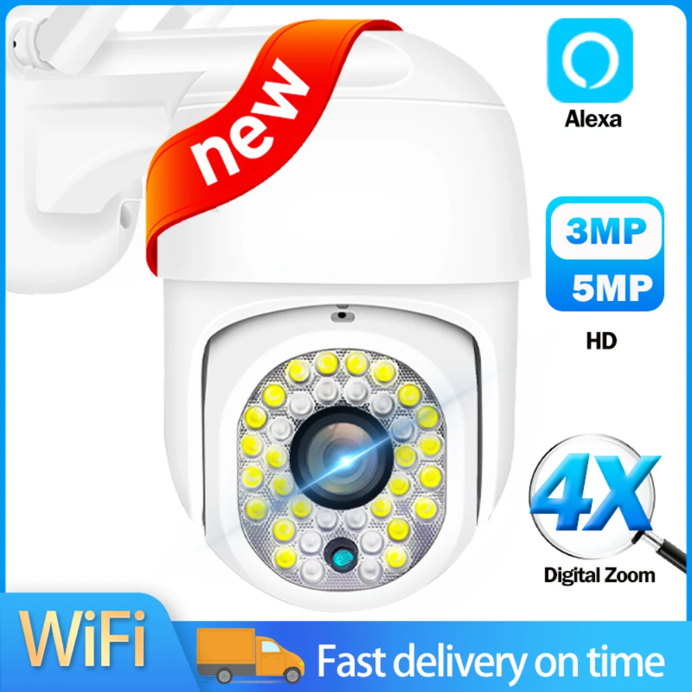 5mp Surveillance Camera With Wifi 3mp Outdoor Camera Mini 1080p Cctv ...