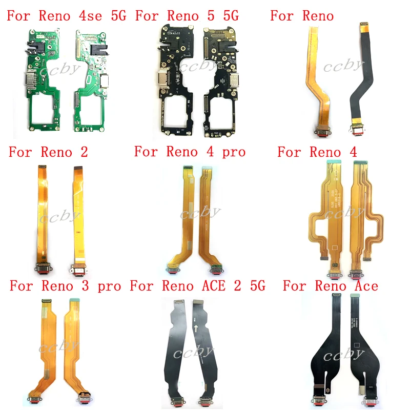 USB-Charging-Dock-Port-Connector-Flex-Cable-For-OPPO-Reno-2-2Z-2F-3-3A ...