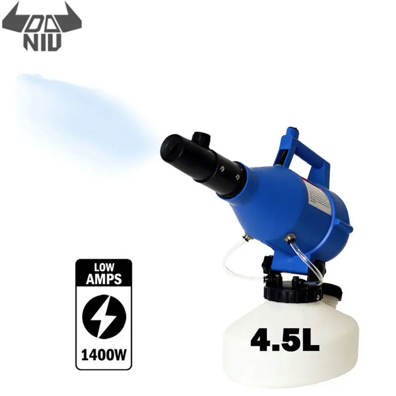 Flow Verstelbare 4.5L Draagbare Elektrische Ulv Fogger Ultra Low Volume ...