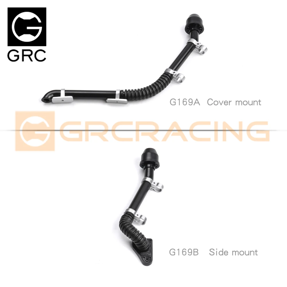 GRC Classic Snorkel Air Intake Pipe For 1/10 RC Car Crawler Trax/as TRX ...