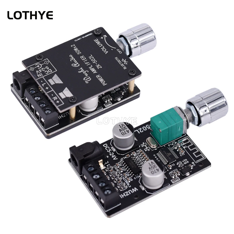 MINI-Bluetooth-5-0-Audio-Speakers-DIY-High-Power-Digital-Amplifier ...