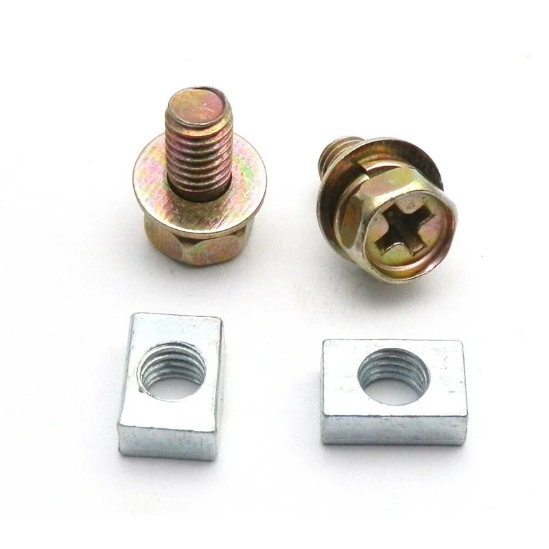 Steel Universal Scooter ATV Dirt Bike Battery Cable Terminal Nut Bolts ...