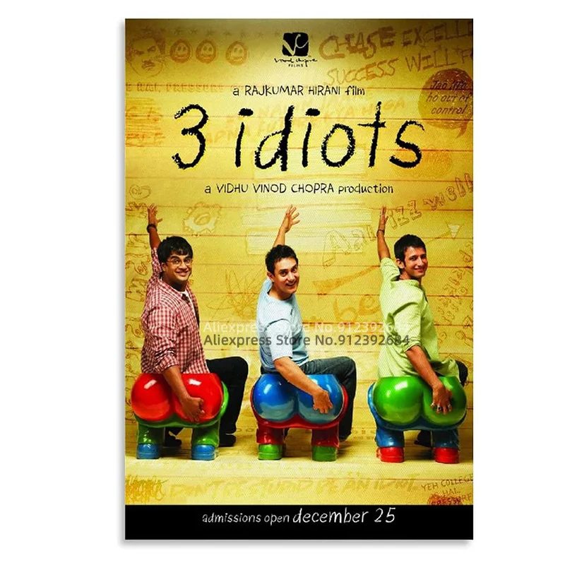 3 Idiots Poster