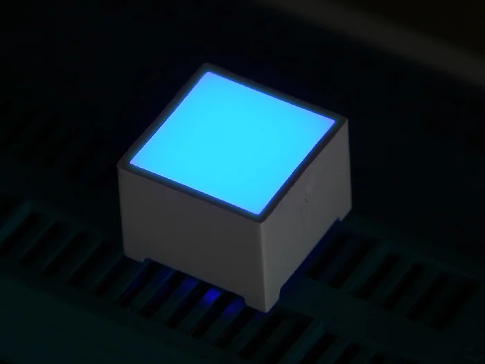 Diodo LED rojo cuadrado blanco azul verde 15x15mm|square led diode|led ...