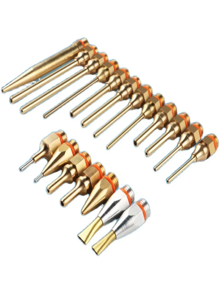 1Pcs Pure Copper Hot Melt Glue Gun Nozzle Long Short Small bore Large 1Pcs Pure Copper Hot Melt Glue Gun Nozzle Long Short Small bore Large
