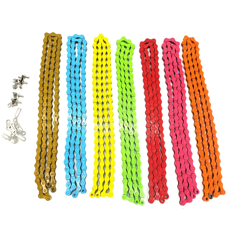 Single-Speed-BMX-Fixed-Gear-Bike-Chain-98L-With-Links-Tricycle-City ...