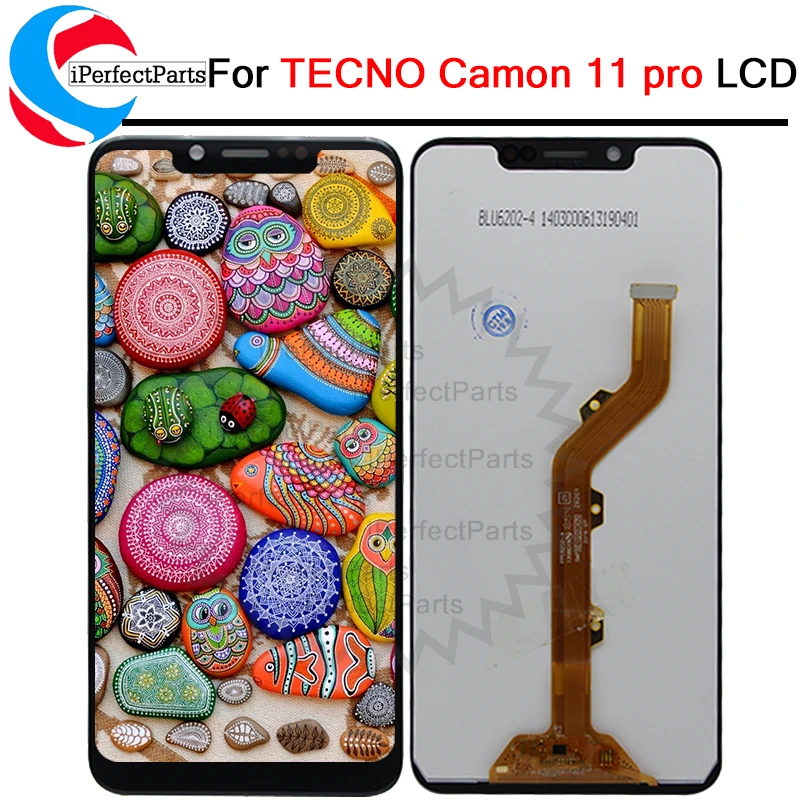 6.2 "สำหรับ Tecno Camon 11 Pro CF8จอ LCD Digitizier Assembly สำหรับ ...