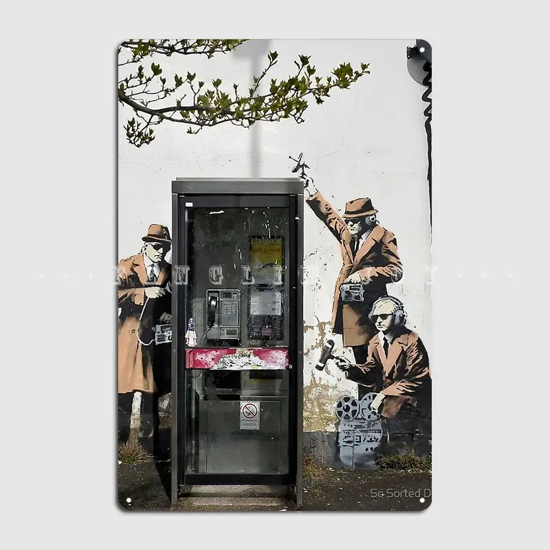 Banksy Phone Booth
