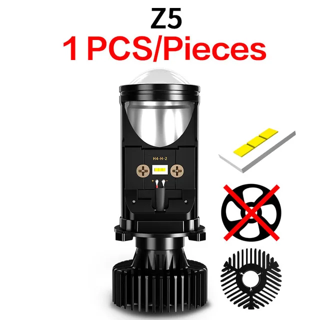 AILEO Canbus 90W/Pair Lamp H4 LED Mini Projector Lens Automobles Bulb 20000LM Conversion Kit Hi ...