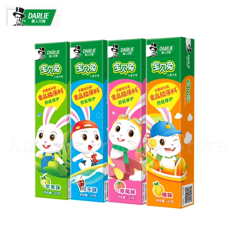 Darlie Children's Toothpaste 4pcs Food Raw Materials For Children ...