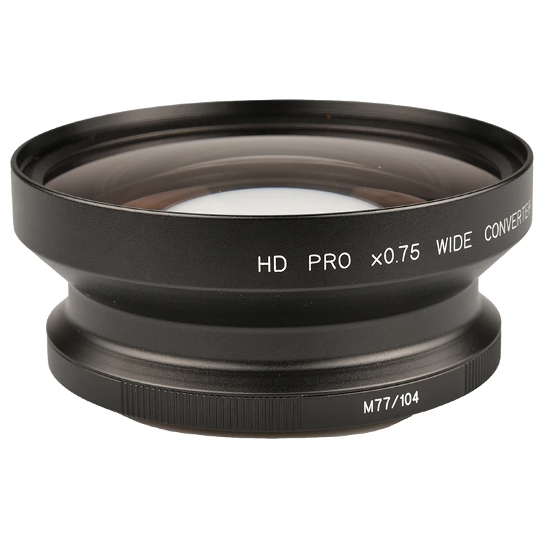 4k Wide Conversion Lens With 0.75x Zoom Suitable For Lenses With 77or ...