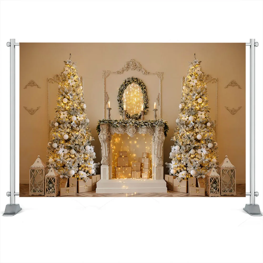 Christmas Gold Backdrops