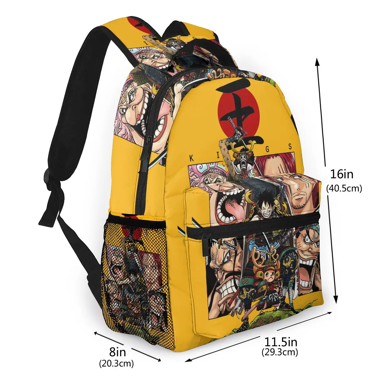 Samurai Chopper Luffy school Toddlers Bag Backpack | One piece ...