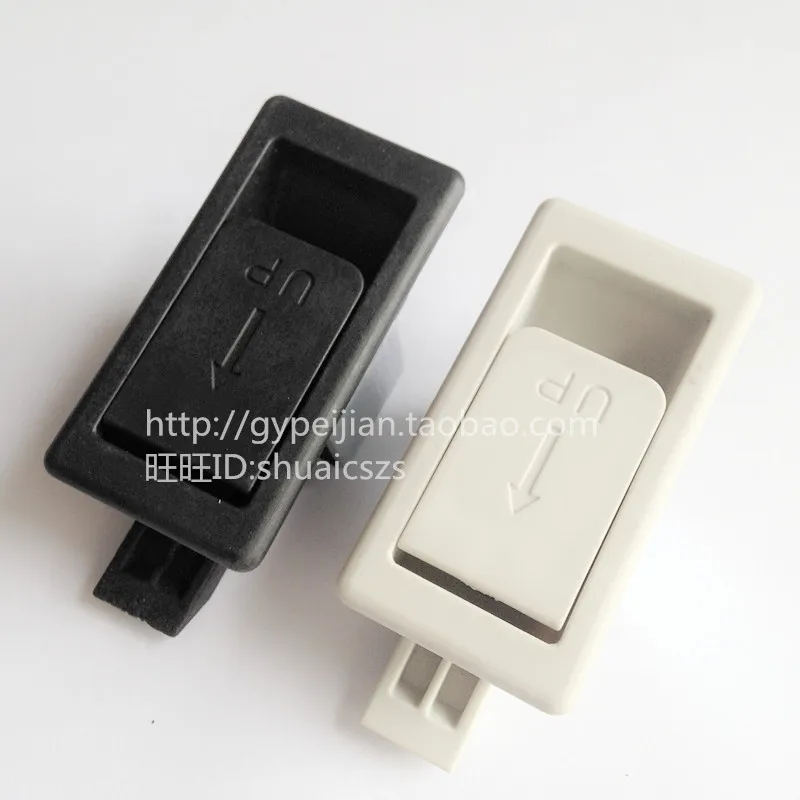 Plastic Latch Lock Hasp Lock Pull To Open The Small Panel Lock Flat ...