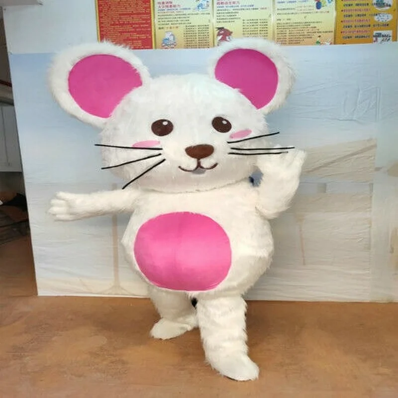 Mouse Mascot Costume Cosplay Furry Suits Party Game Fursuit Cartoon ...