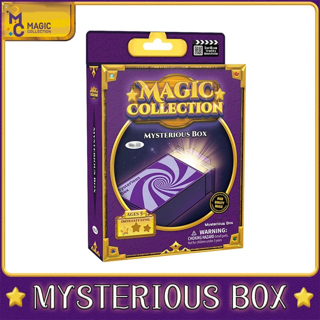 Magic Collection Mysterious Box Magic Tricks Puzzle Surprise Kids magic ...