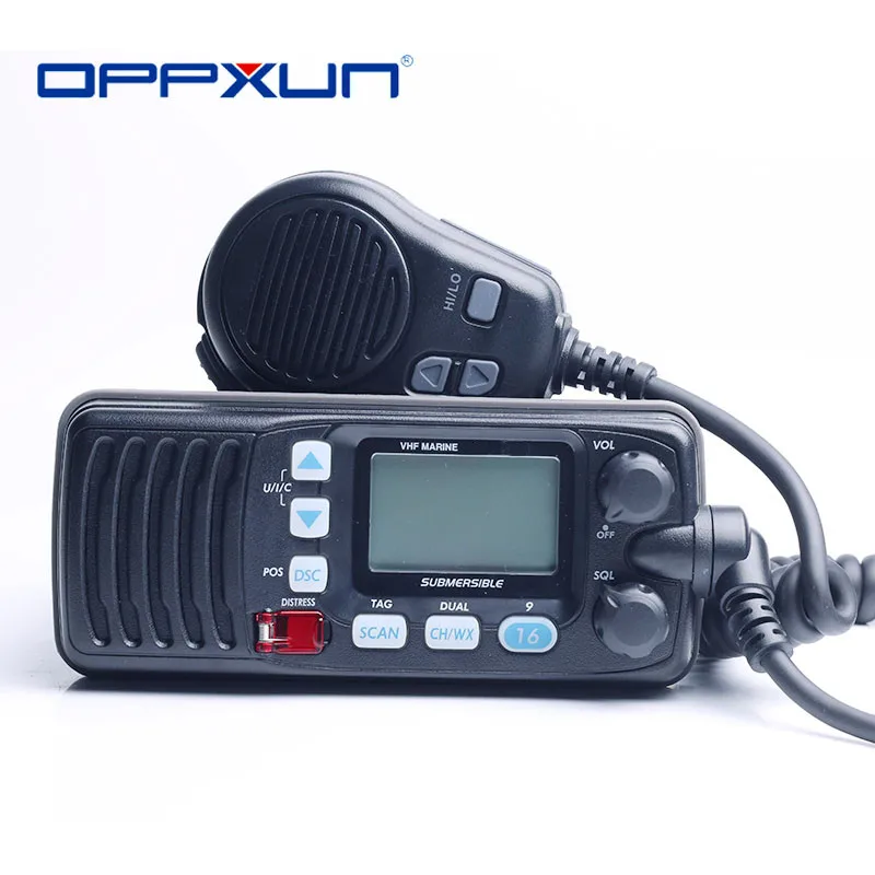 ICOM IC-M304 ICM304 Waterproof VHF Marine Submersible Shipboard Walkie ...