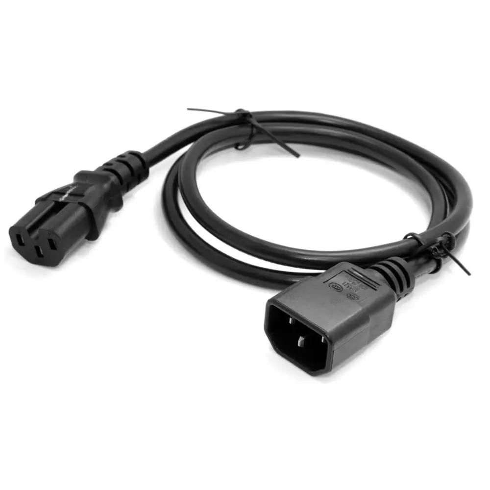 250V-15A-IEC-60320-C14-320-C14-Male-to-C15-Female-Power-Extension-Cable ...