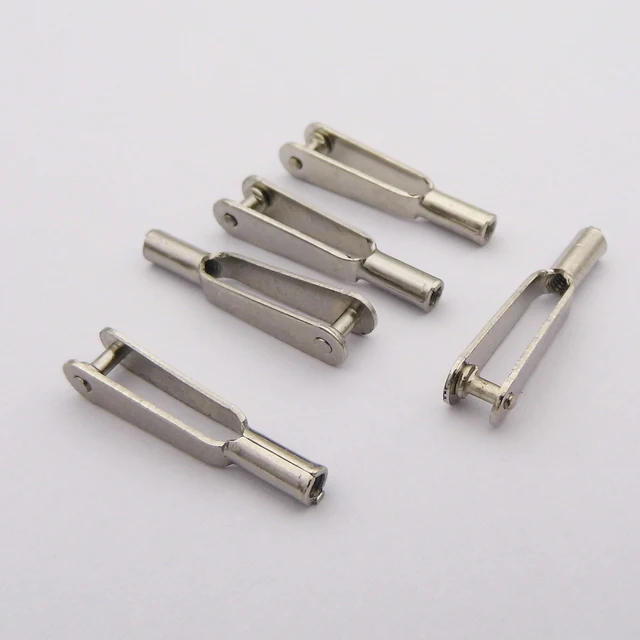 10x Metal Clevis M3 M2 Push Rod End Servo Arm Link Tie Rod Linkag End ...