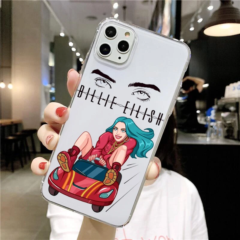 Billie Eilish Khalid Lovely Soft silicone Phone Cover case For iPhone ...