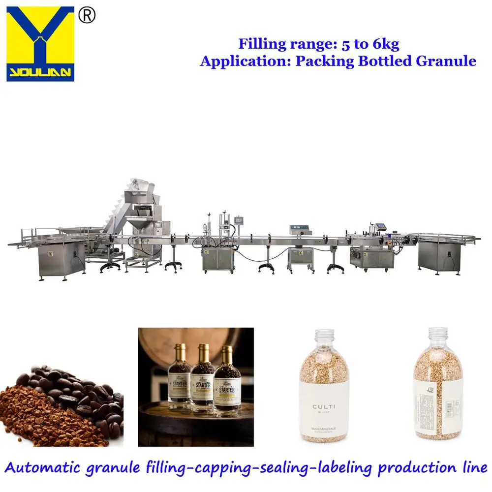 5 to 6000 grams Automatic Granule production line Applicable to Packing ...
