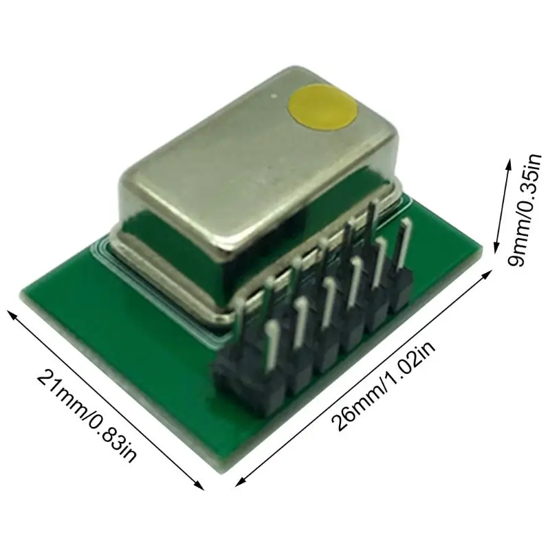 TCXO Clock CLK PPM 0.1 Oscillator Module for HackRF One SDR Aluminum ...
