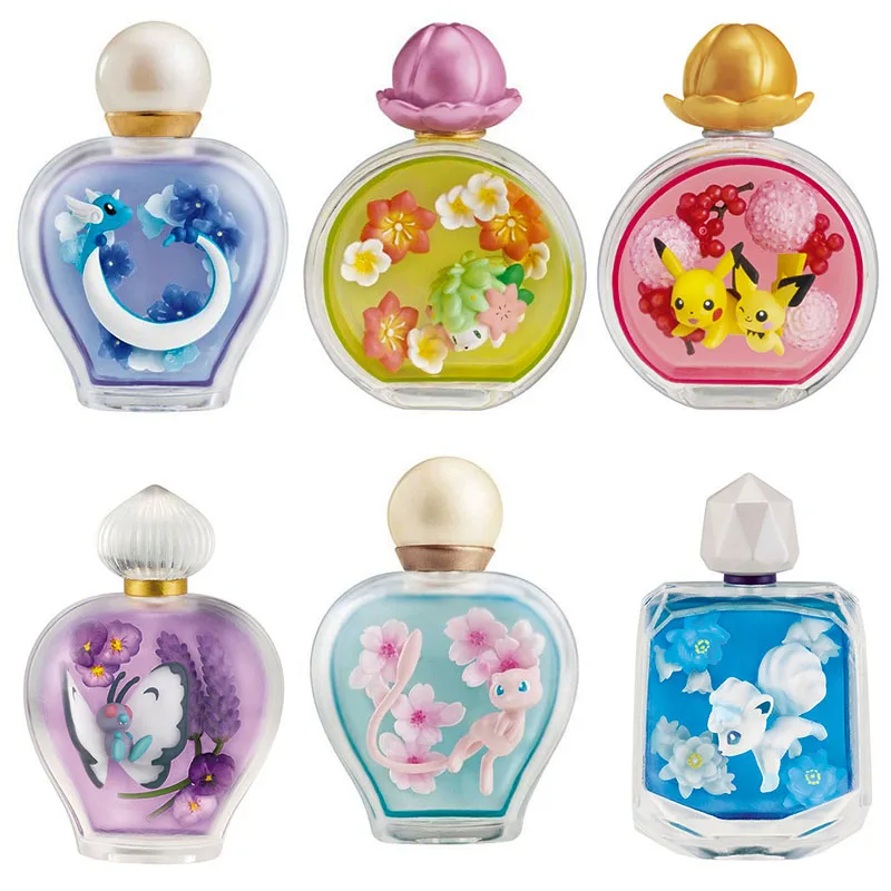 Re-ment Pokemon Figures Perfume Bottle Box Elf Rement Pocket Monster ...