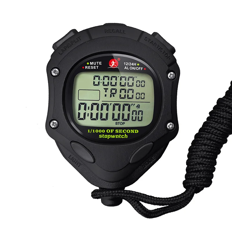 Professional-Digital-Stopwatch-Timer-Multifuction-Handheld-Training ...