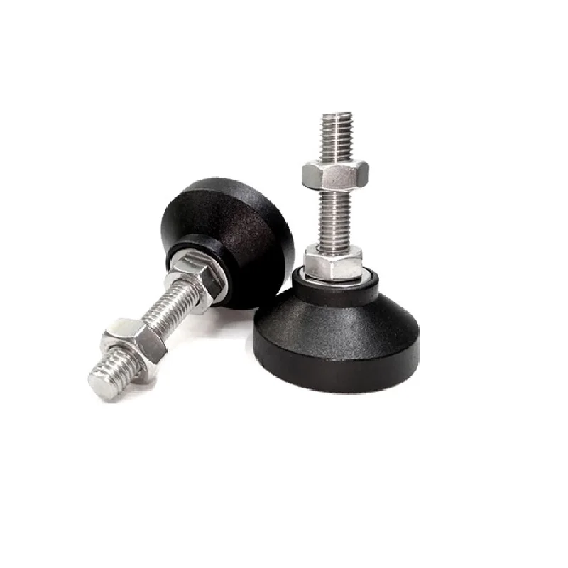 304 stainless steel + nylon plastic foot cup / furniture machine tool ...