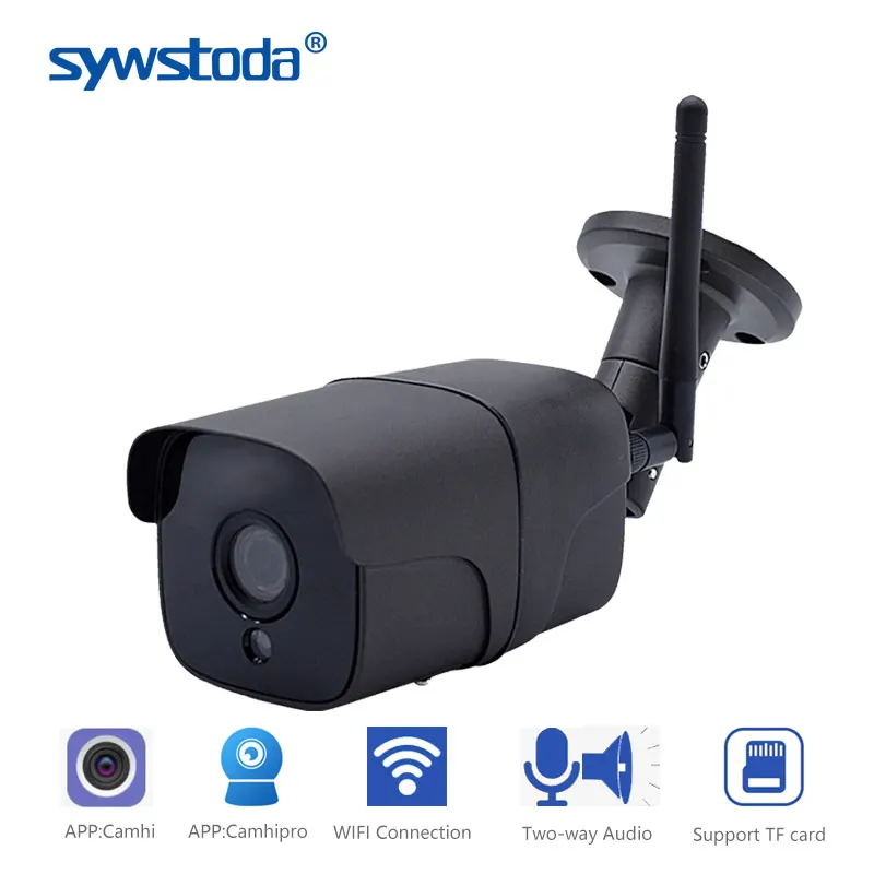 Outdoor Wifi Ip Camera Onvif 1080p Security Bullet Day/night View Home ...