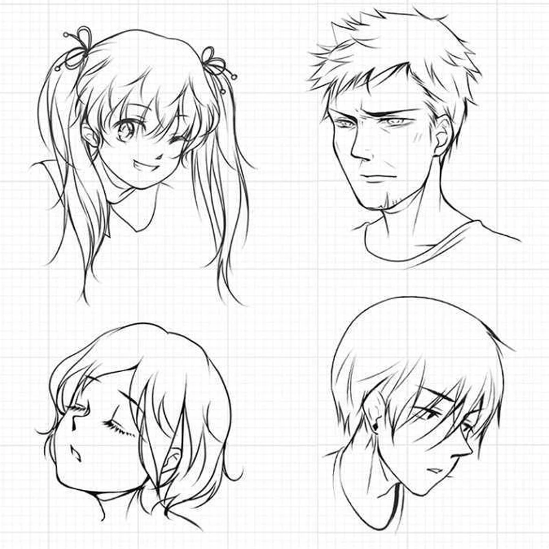 Drawing Facial Expressions Anime