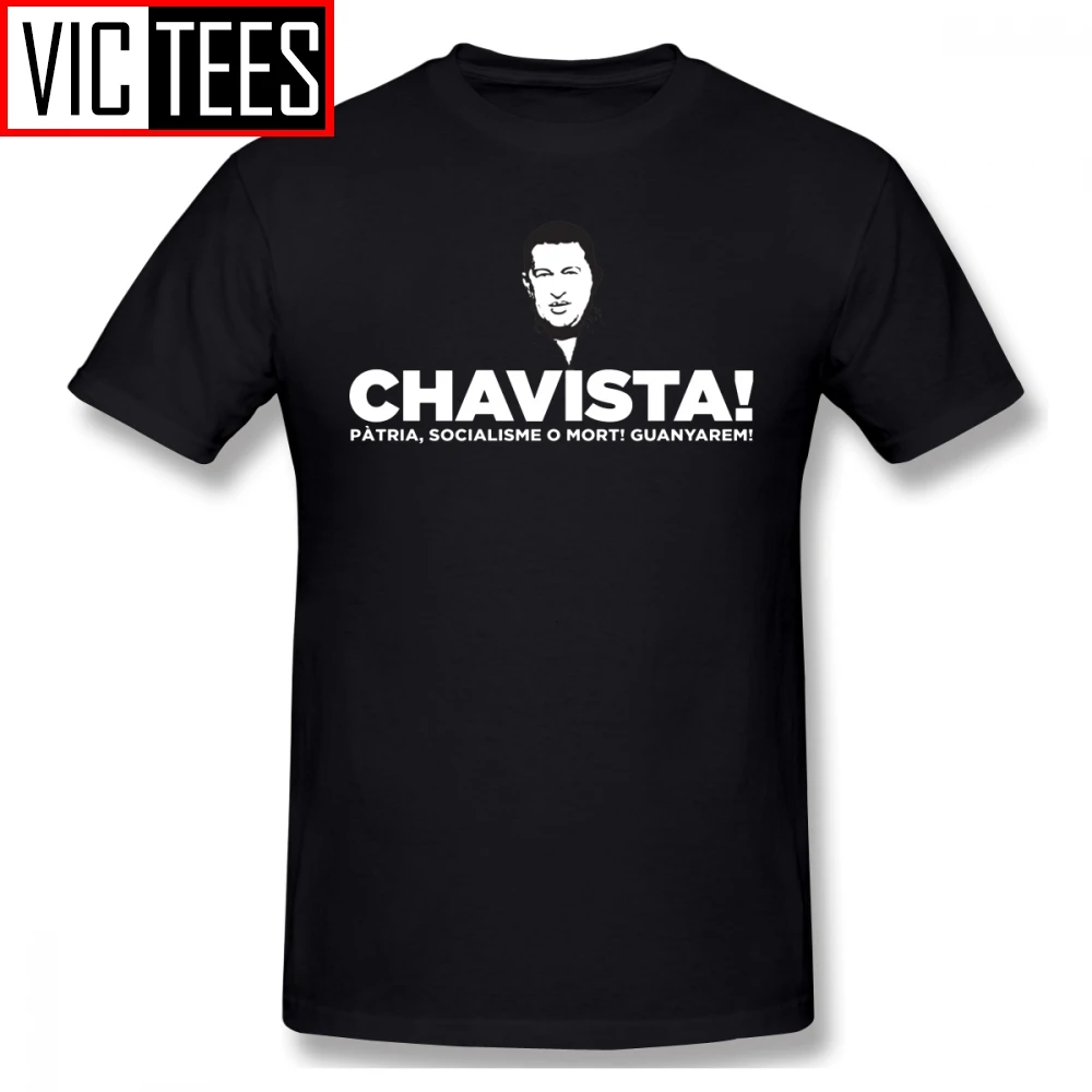 Mens-Hugo-Ch-vez-T-Camisas-Chavista-T-Shirt-Camiseta-Bonito-Impresso ...