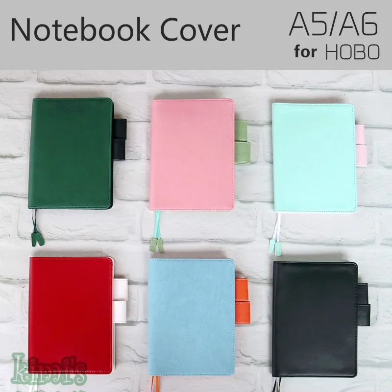A6 A5 Notebook Cover for Hobo Midori Planner Diary Book Leather ...