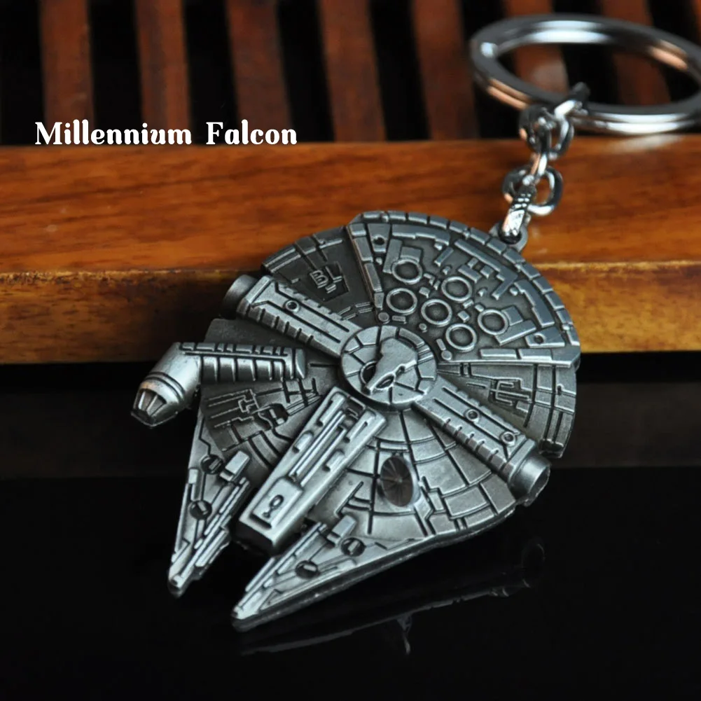 Men's Metal Spaceship Keychain Gadgets For Men Vintage Battleship Key ...