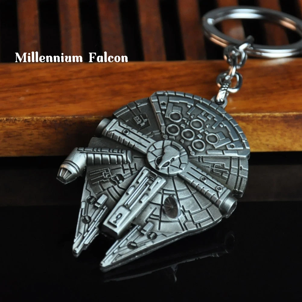 Men's Metal Spaceship Keychain Gadgets For Men Vintage Battleship Key ...