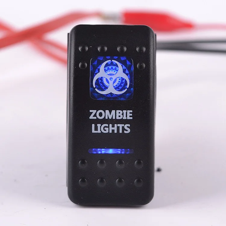 Car Switch/modified Double Light Switch Button/ship With Led Indicator ...