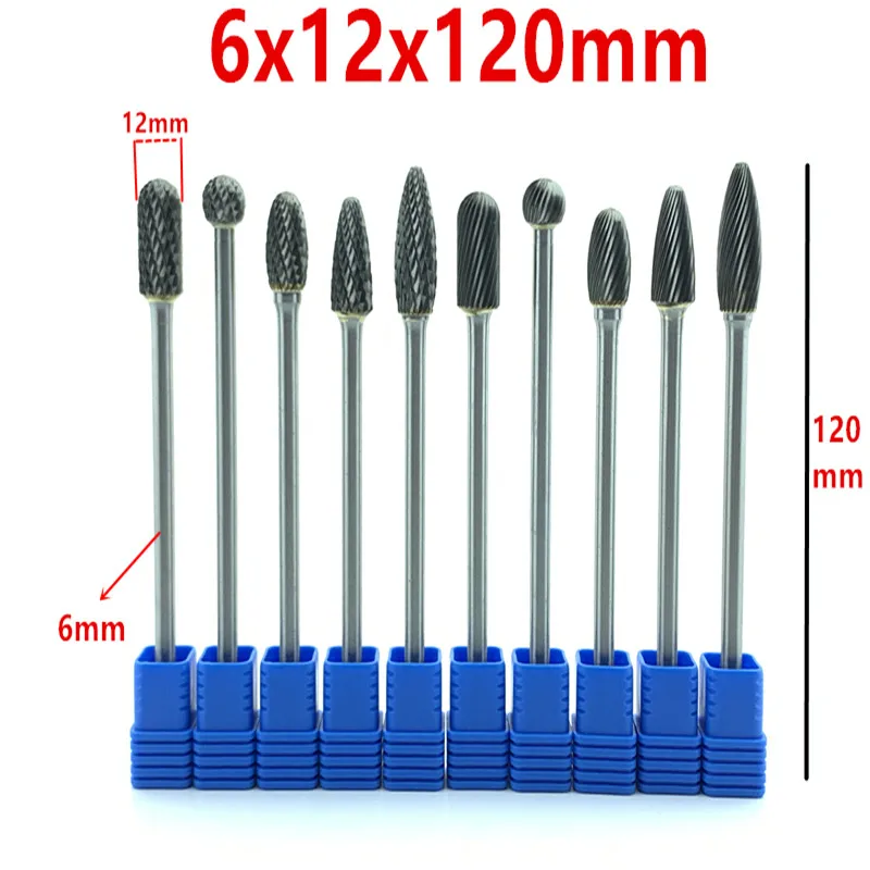 Jrealmer-6x12x120mm-Long-Tungsten-Carbide-Burrs-for-dremel-Grinding ...