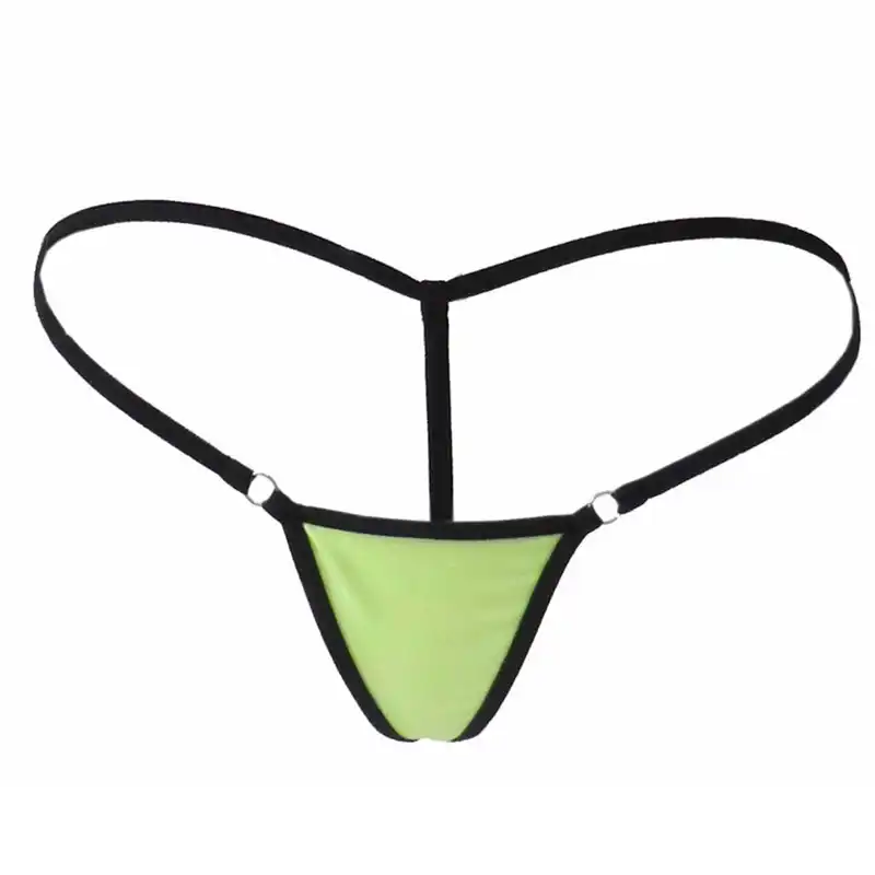 Sexy Transparent Teardrop Bikini Thong Bottom Women Hipster Mini Micro ...