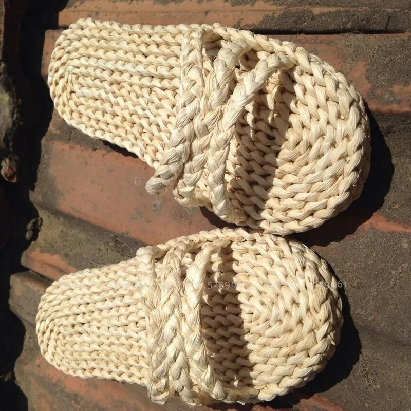Japanese Style Flip Flops Chinese Traditional Beach Barefoot Shoes Men ...