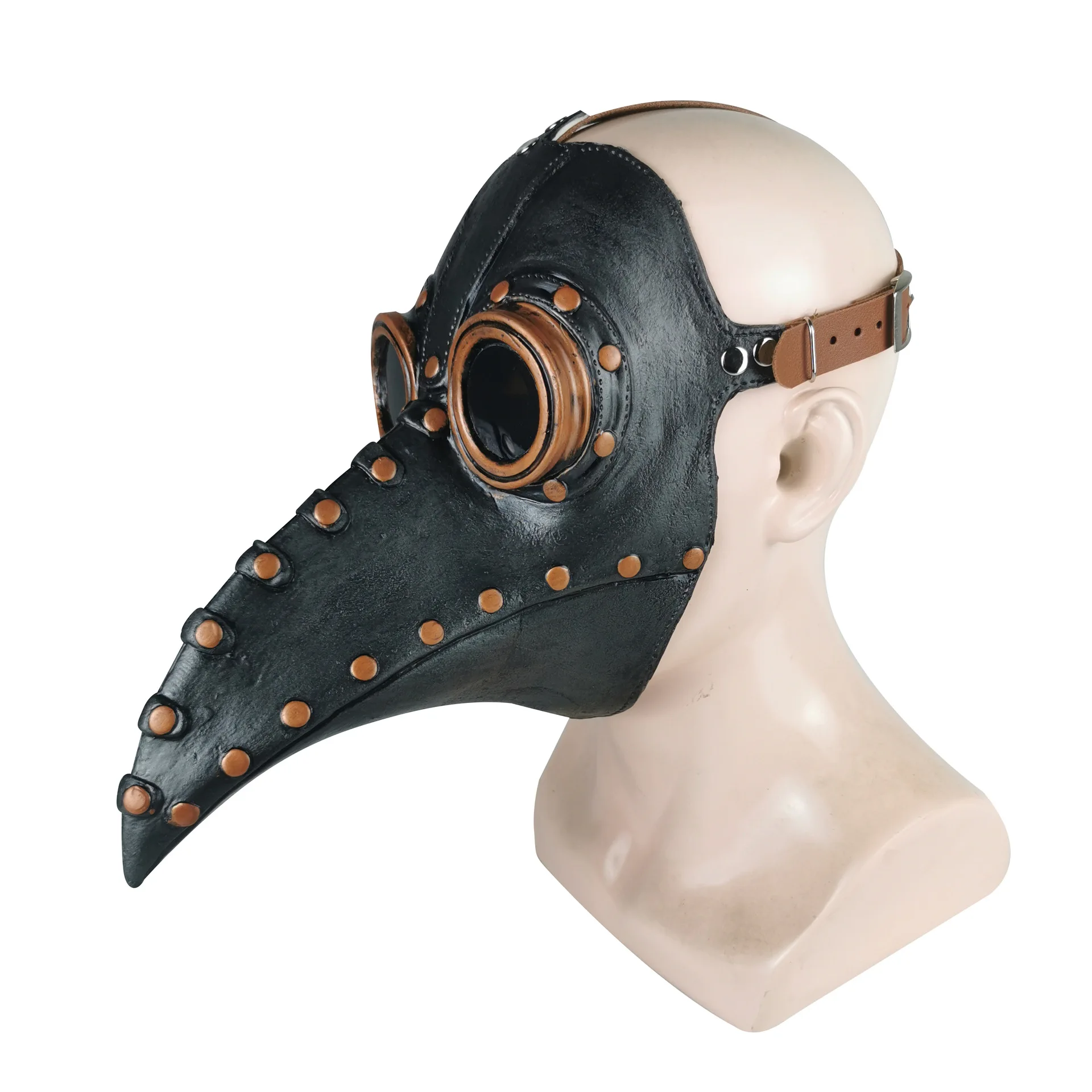 Steampunk Plague Doctor Bird Long Nose Costume Mask - AllCosplay.com