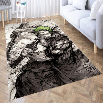 Roronoa Zoro Rugs | One piece Merchandise | Up to 80% Off & Free Shipping