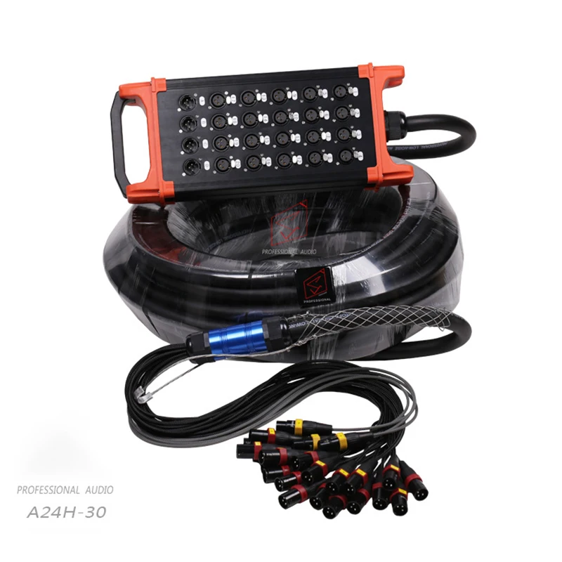 AUDIO-XLR-Snake-Cable-24-Multi-channel-Audio-Signal-Cable-Car-Stage ...