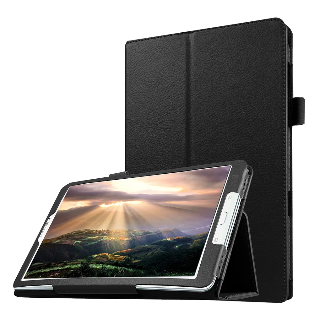 Funda plegable para tableta Samsung Galaxy Tab E 9,6, carcasa delgada de cuero PU con soporte ...