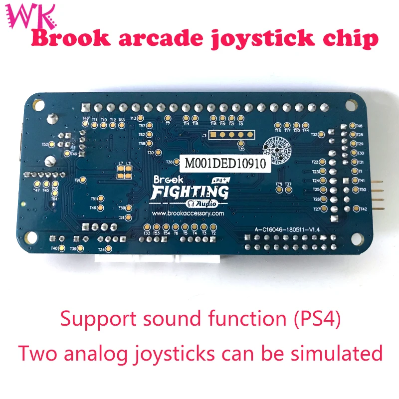 Brook PCB Universal Fighting Board (UFB) Pin pre añadido para box One ...
