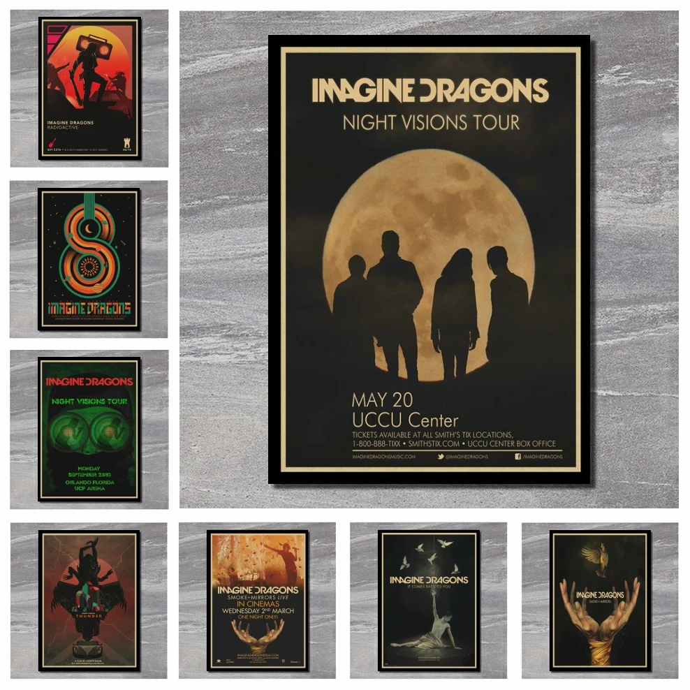 Imagine Dragons Concert Poster